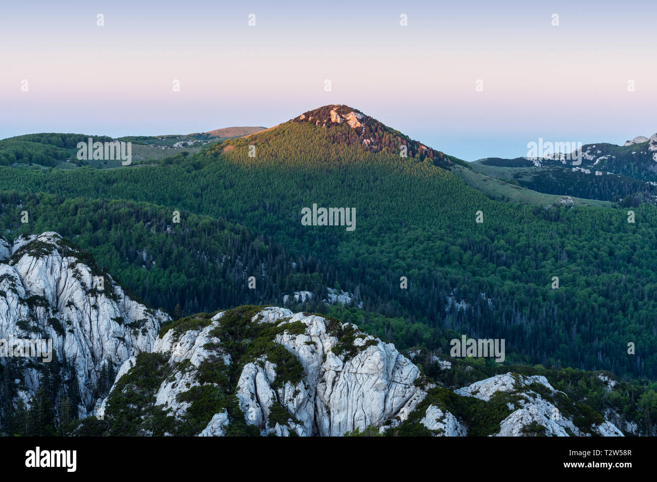 National park Sjeverni Velebit. One of the most beautiful parts of ...