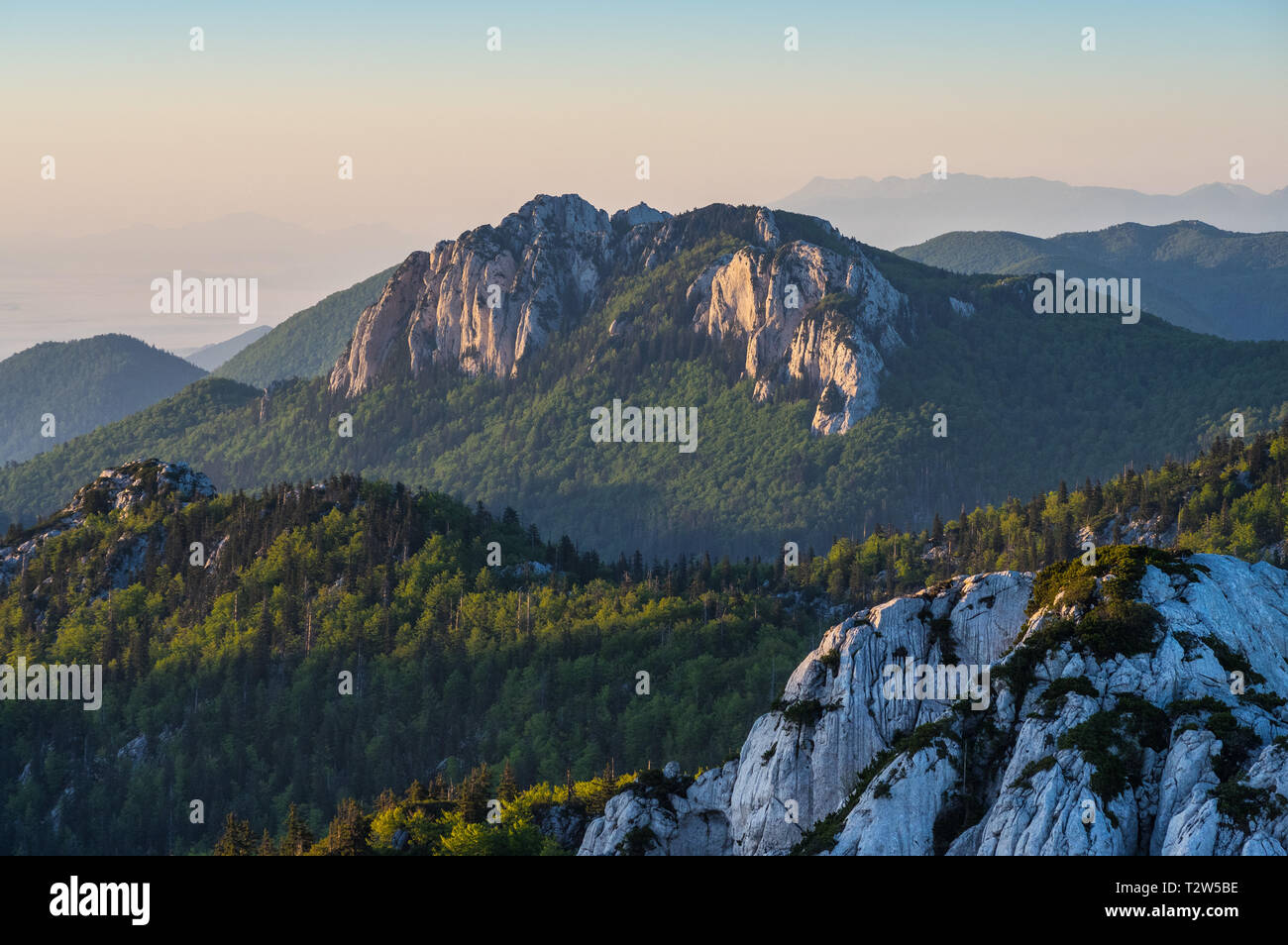 National park Sjeverni Velebit. One of the most beautiful parts of ...