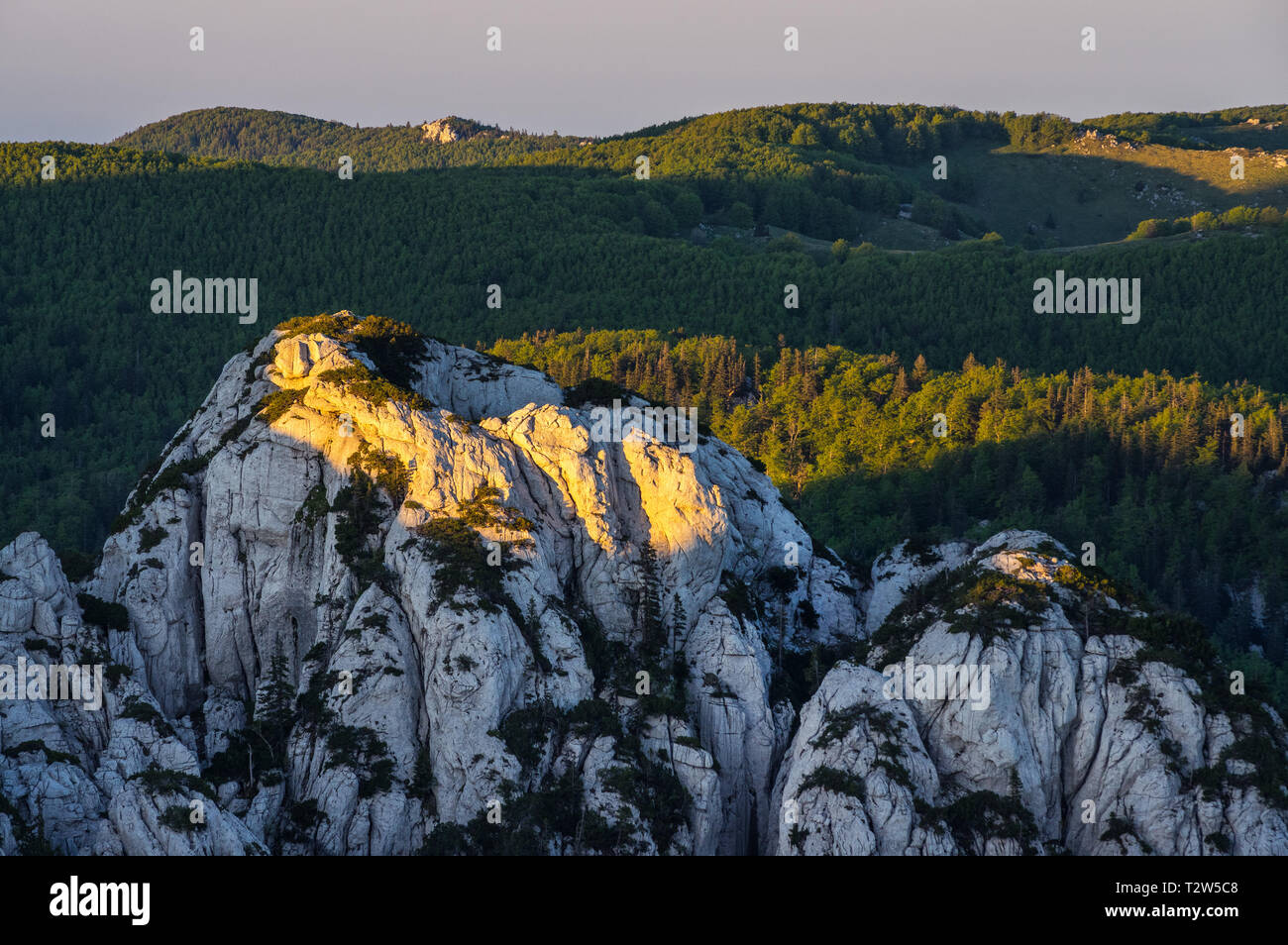 National park Sjeverni Velebit. One of the most beautiful parts of ...
