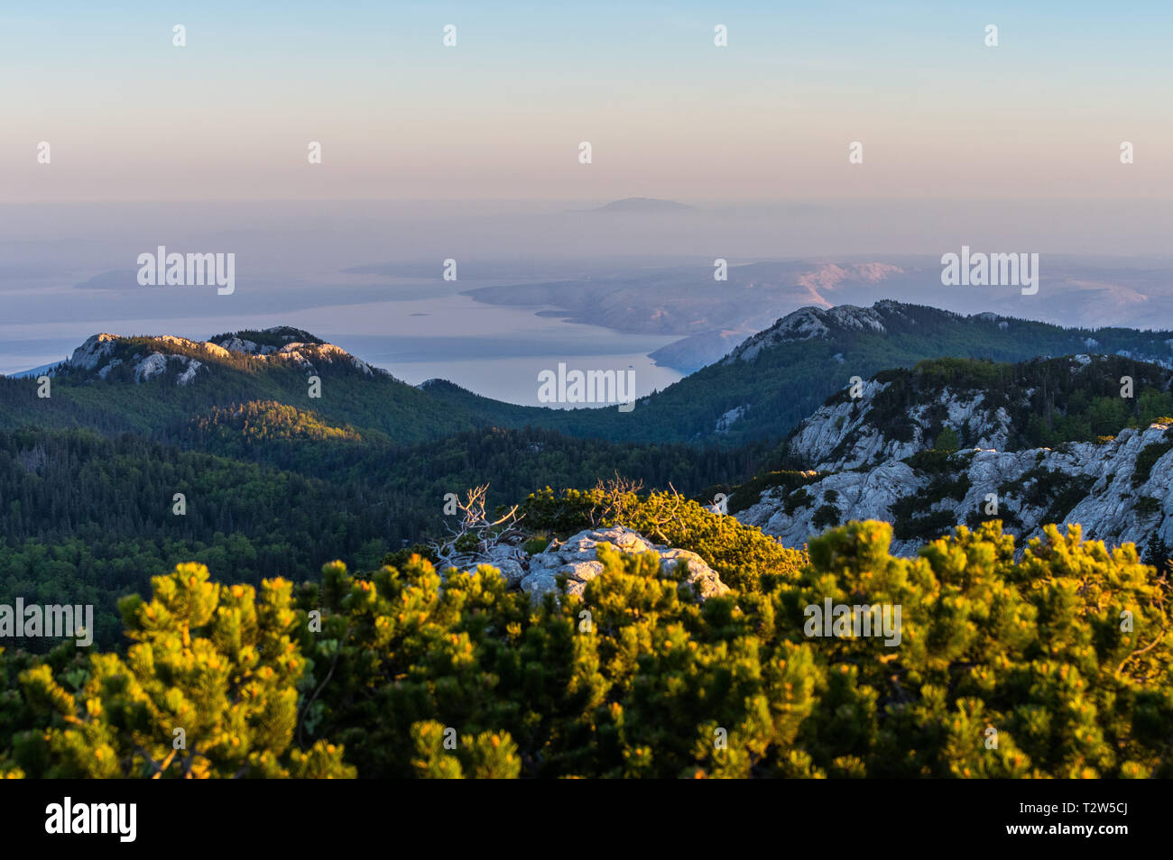 National park Sjeverni Velebit. One of the most beautiful parts of ...