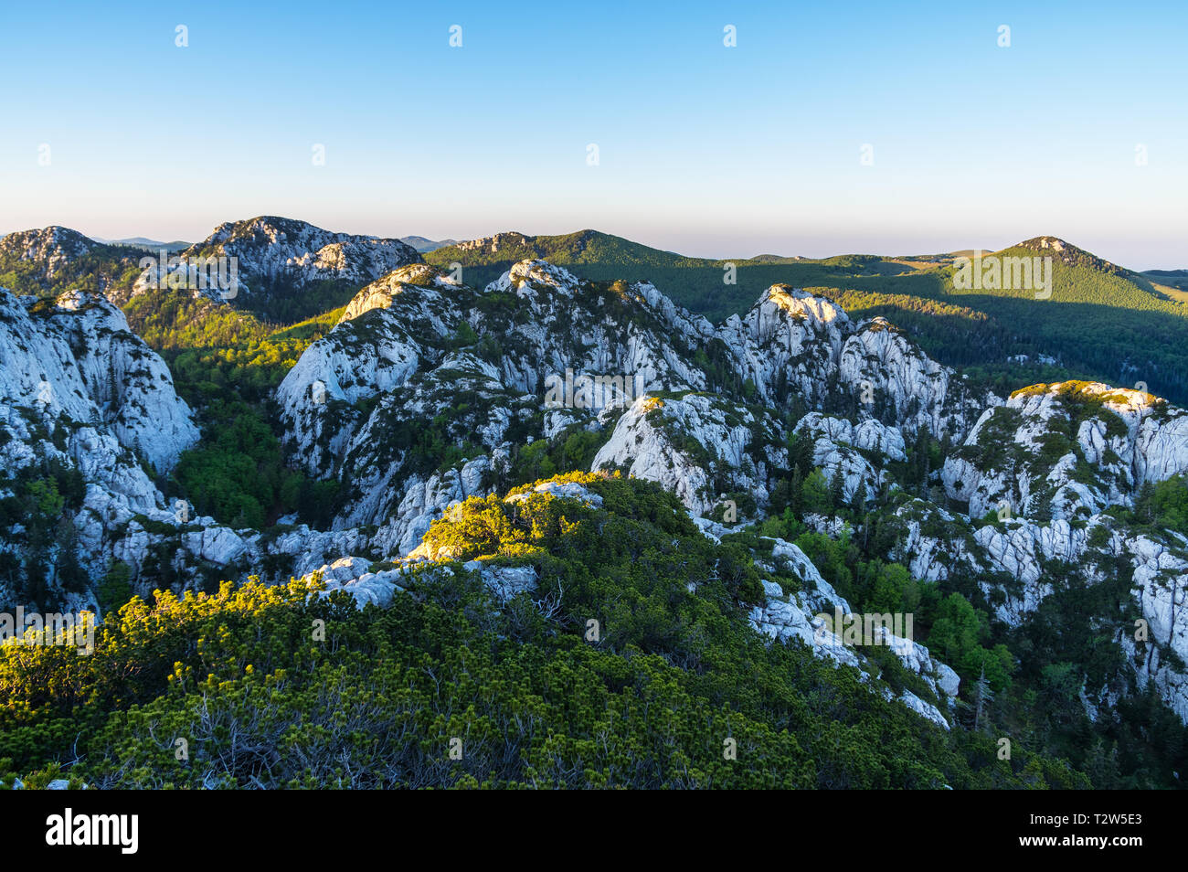 National park Sjeverni Velebit. One of the most beautiful parts of ...