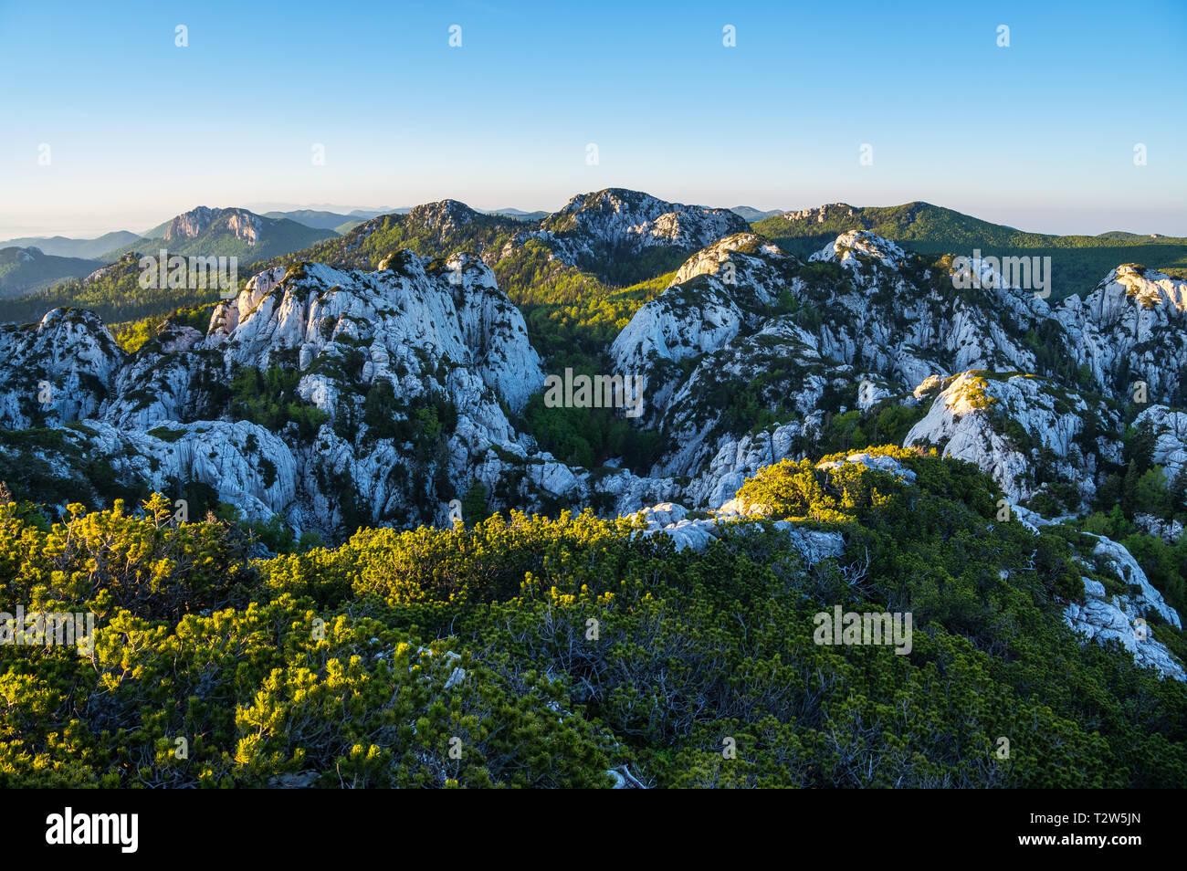 National park Sjeverni Velebit. One of the most beautiful parts of ...