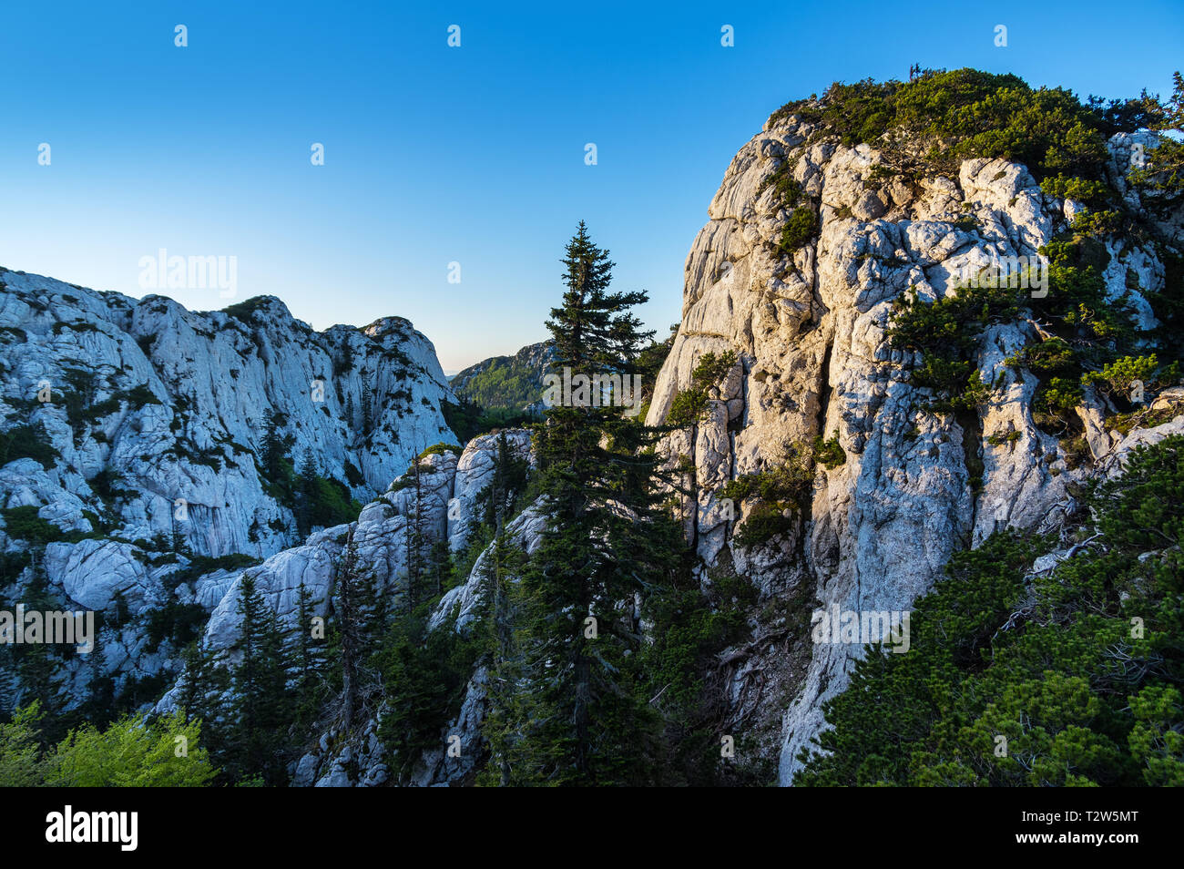 National park Sjeverni Velebit. One of the most beautiful parts of ...