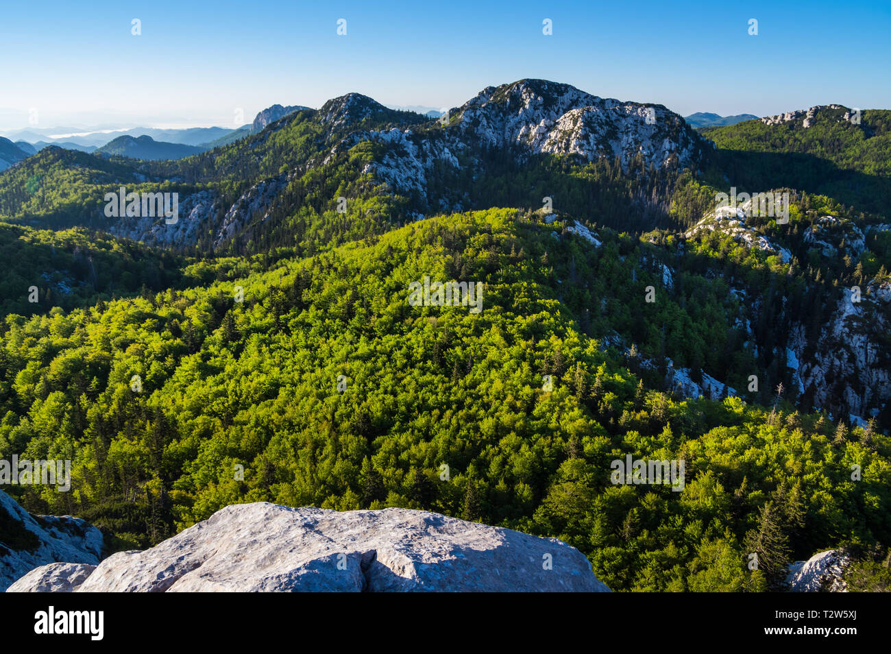 National park Sjeverni Velebit. One of the most beautiful parts of ...
