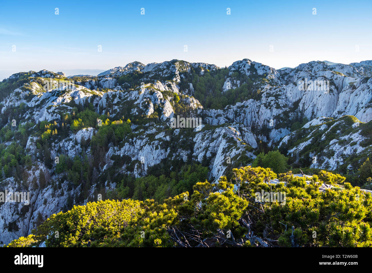 National park Sjeverni Velebit. One of the most beautiful parts of ...