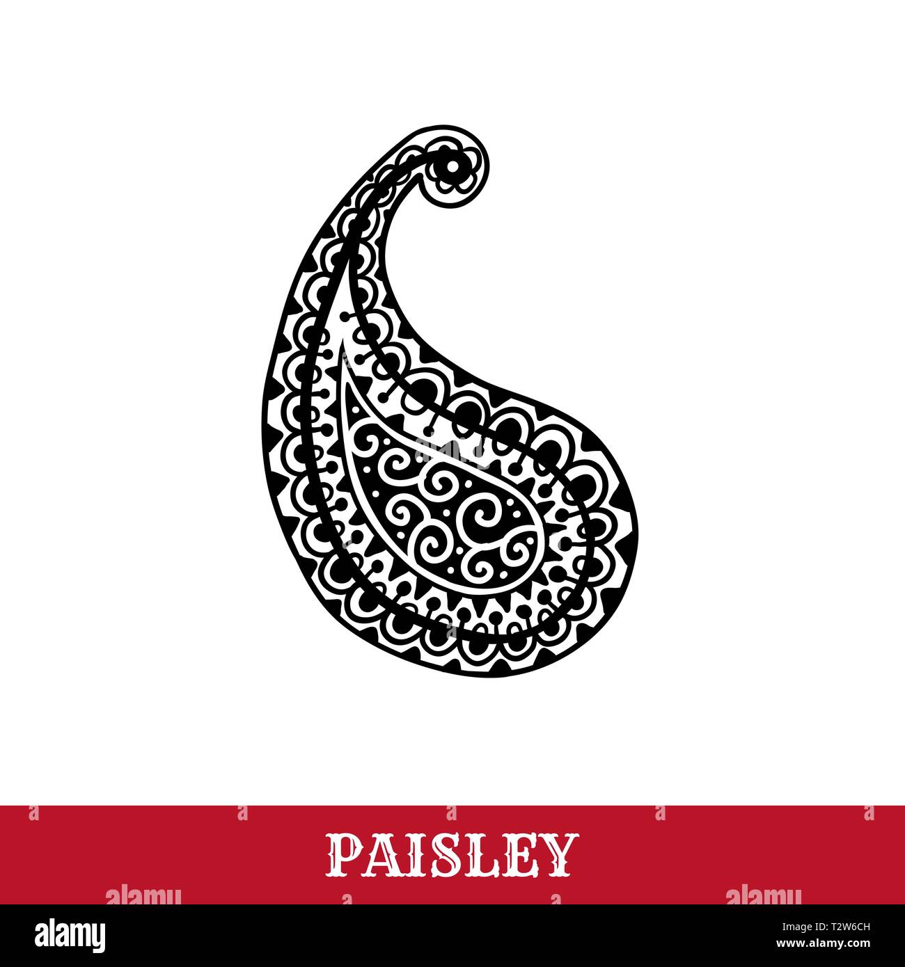 Boteh vector vectors hi-res stock photography and images - Alamy