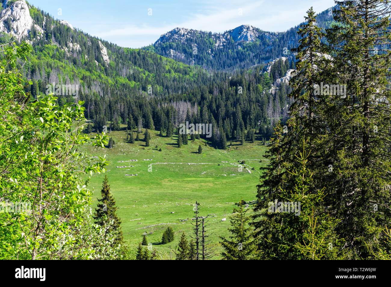 National park Sjeverni Velebit. One of the most beautiful parts of ...