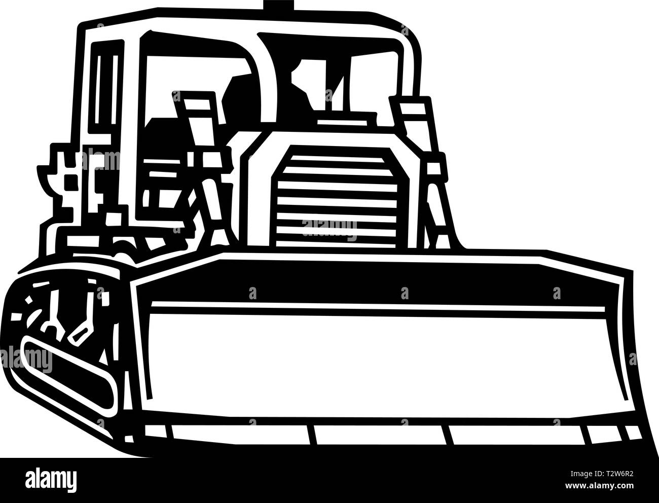 Dozer Black and White Stock Photos & Images - Alamy