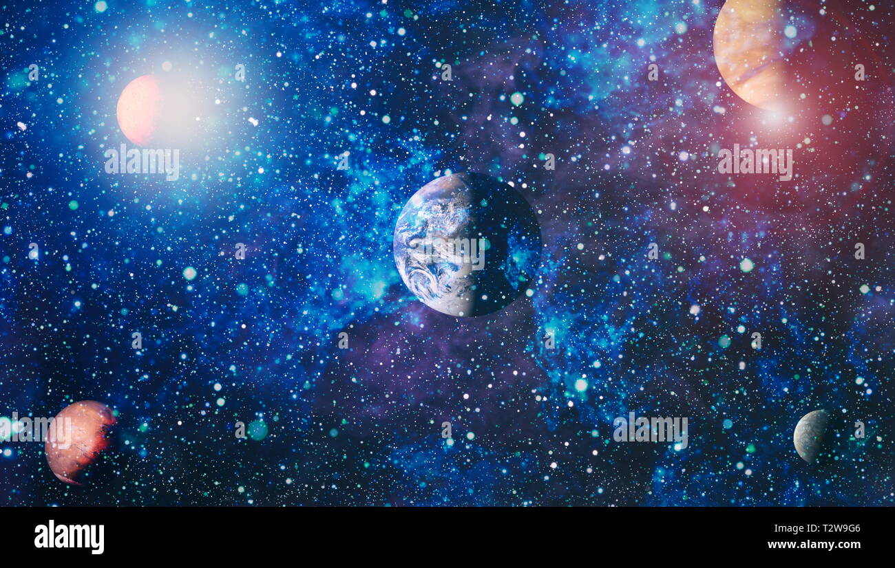 High quality space background. Elements of this image furnished by NASA ...