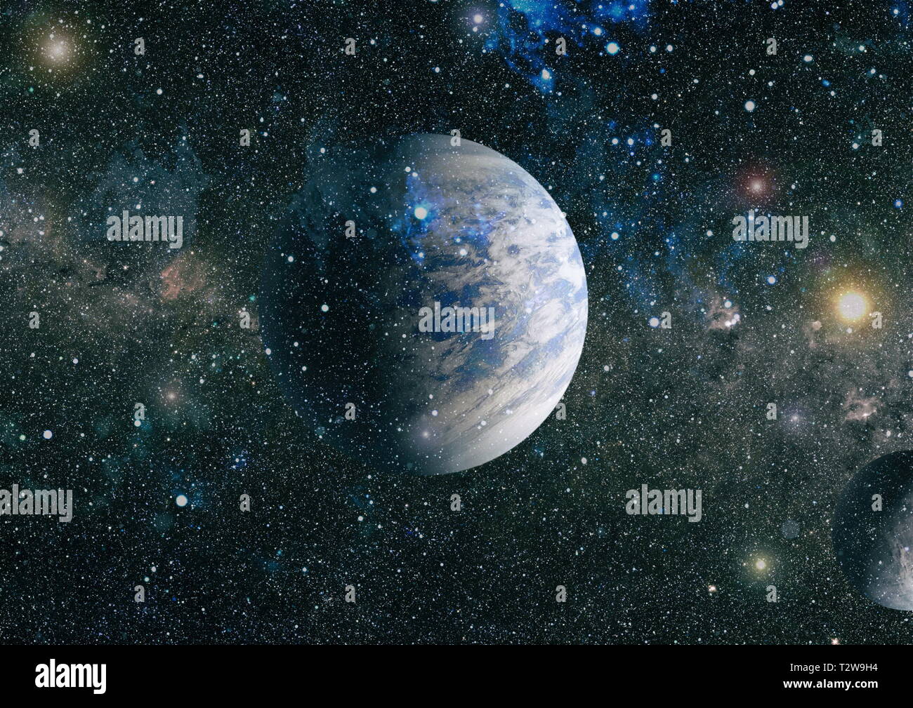 High quality space background. Elements of this image furnished by NASA ...