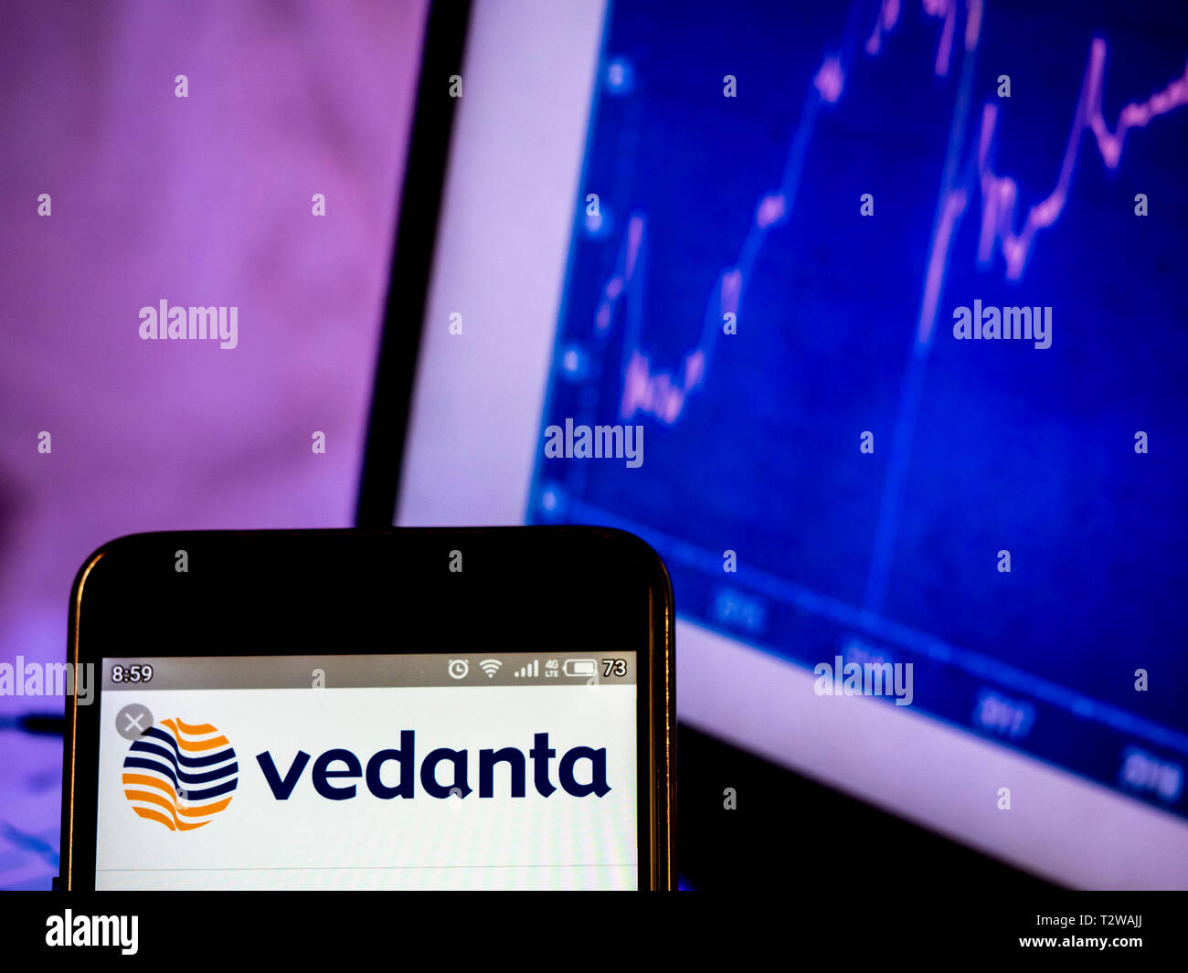 Logo vedanta hi-res stock photography and images - Alamy