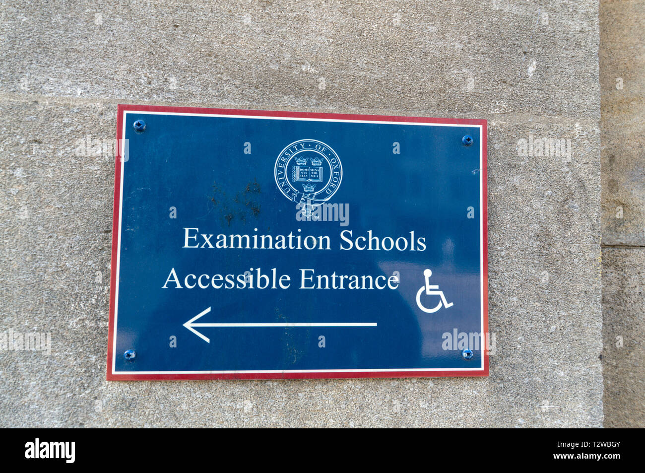 The Examination Schools where students sit their exams and assessments ...