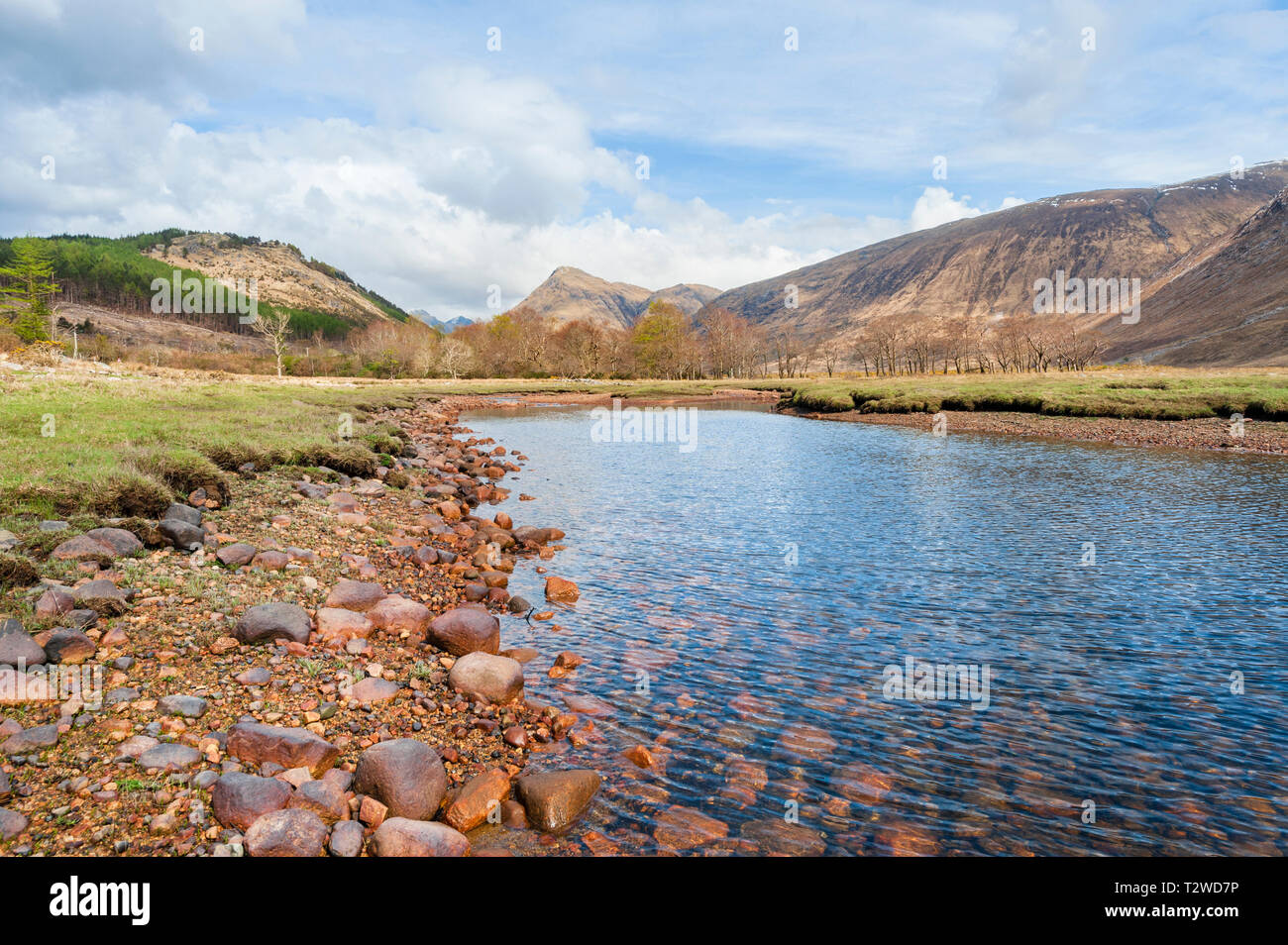 Glen Etive and Loch Etive Stock Photo - Alamy