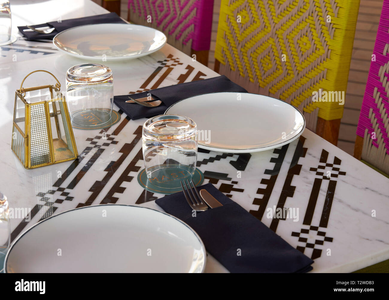 Table set up hi-res stock photography and images - Alamy