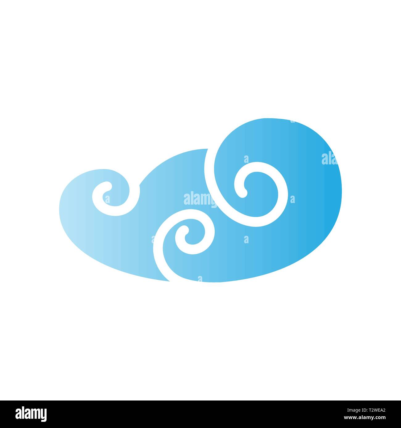 Asian cloud icon on background for graphic and web design. Simple ...