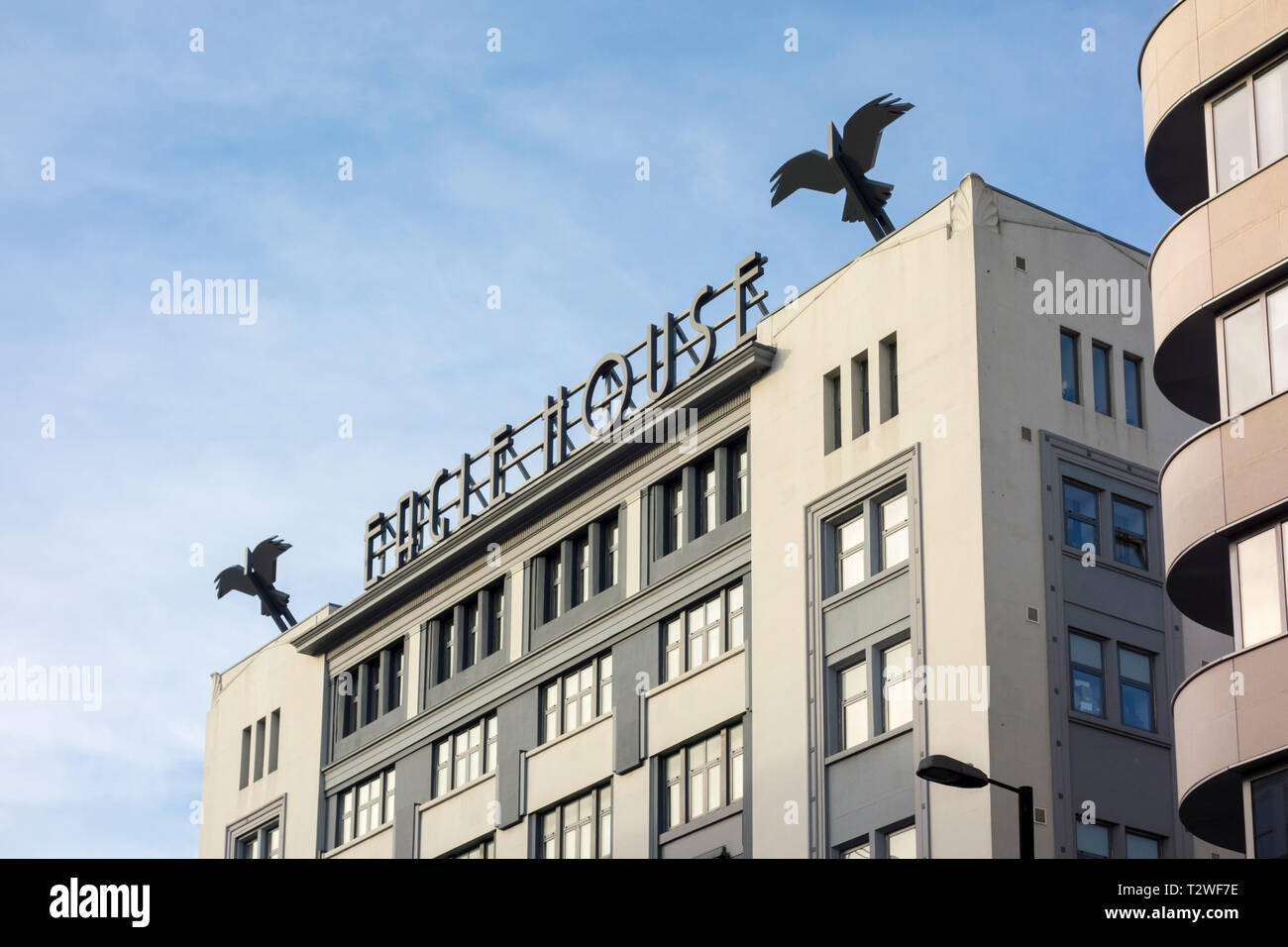 Art Deco Eagle House, 161 City Road, London, UK Stock Photo - Alamy