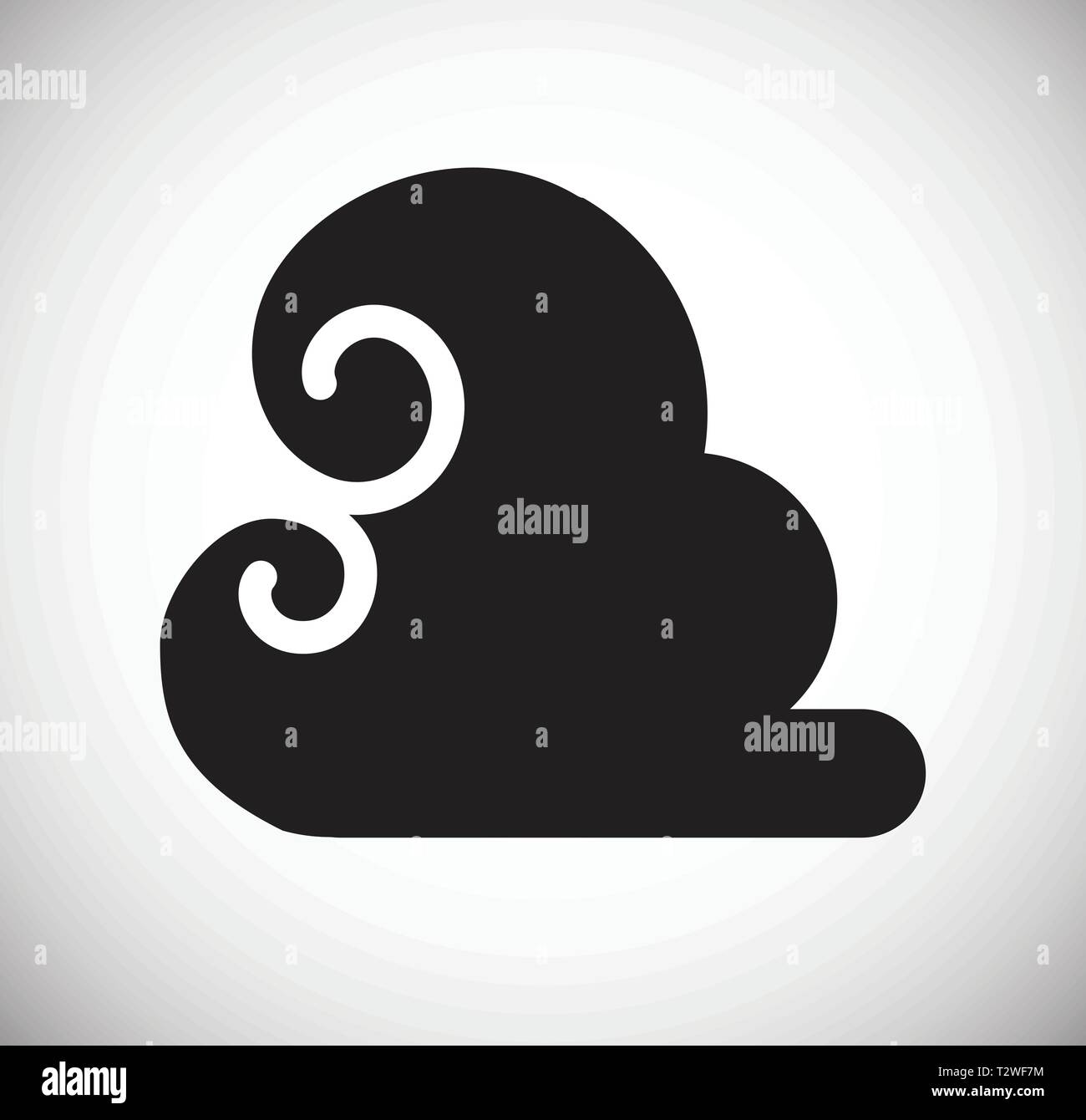Asian cloud icon on background for graphic and web design. Simple ...