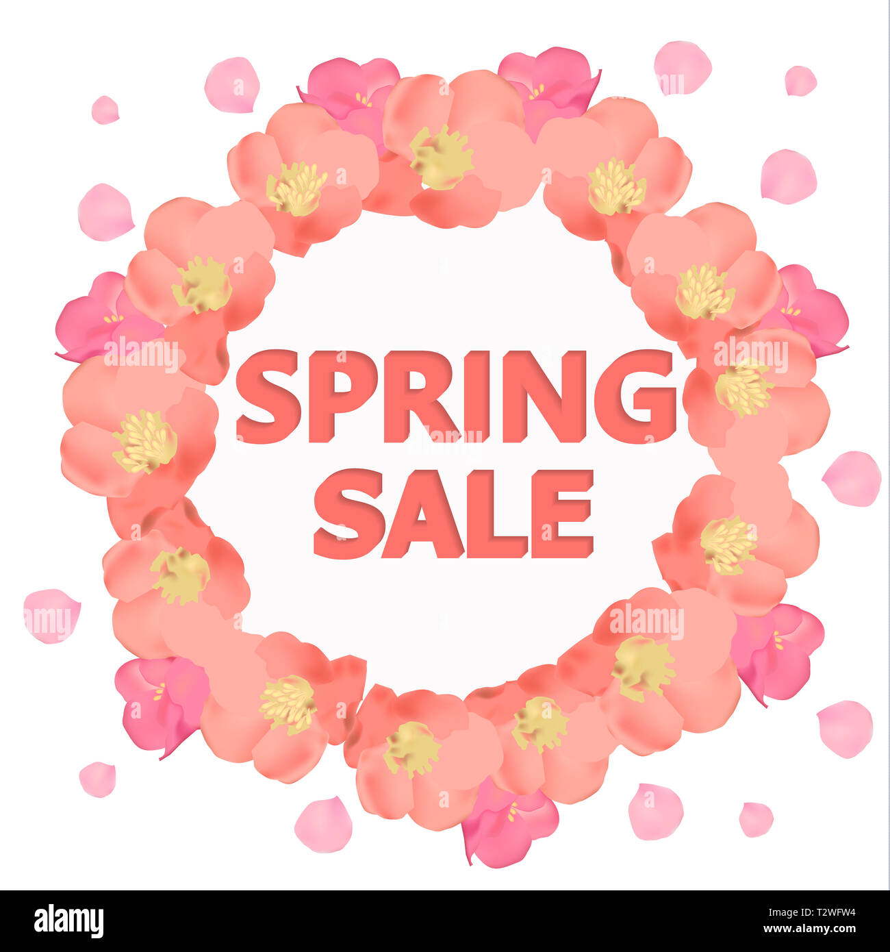 Bright spring sale background. Background with beautiful colorful ...