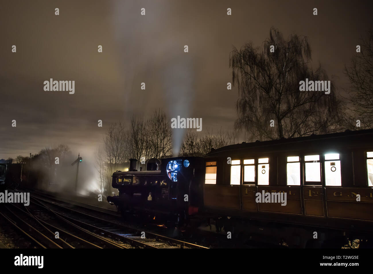 Steam Train Uk Side High Resolution Stock Photography and Images - Alamy