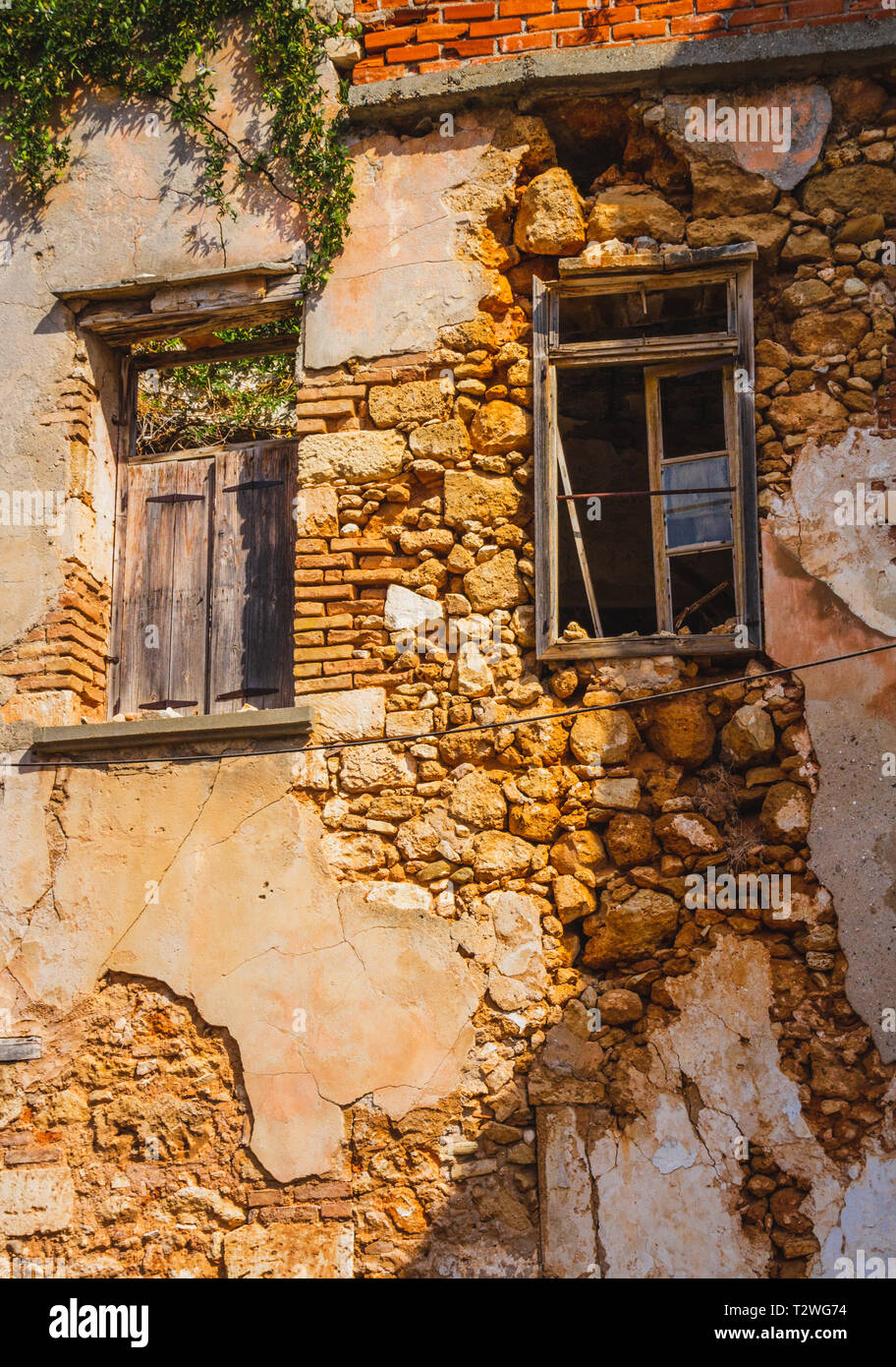 Architecture of Chania in crete island, Greece. Original architecture ...