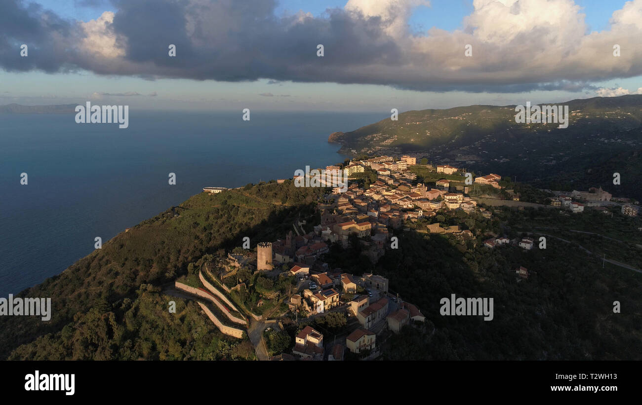 Italy, Sicily, old Piraino village Stock Photo - Alamy