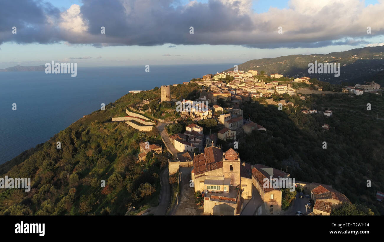 Italy, Sicily, old Piraino village Stock Photo - Alamy