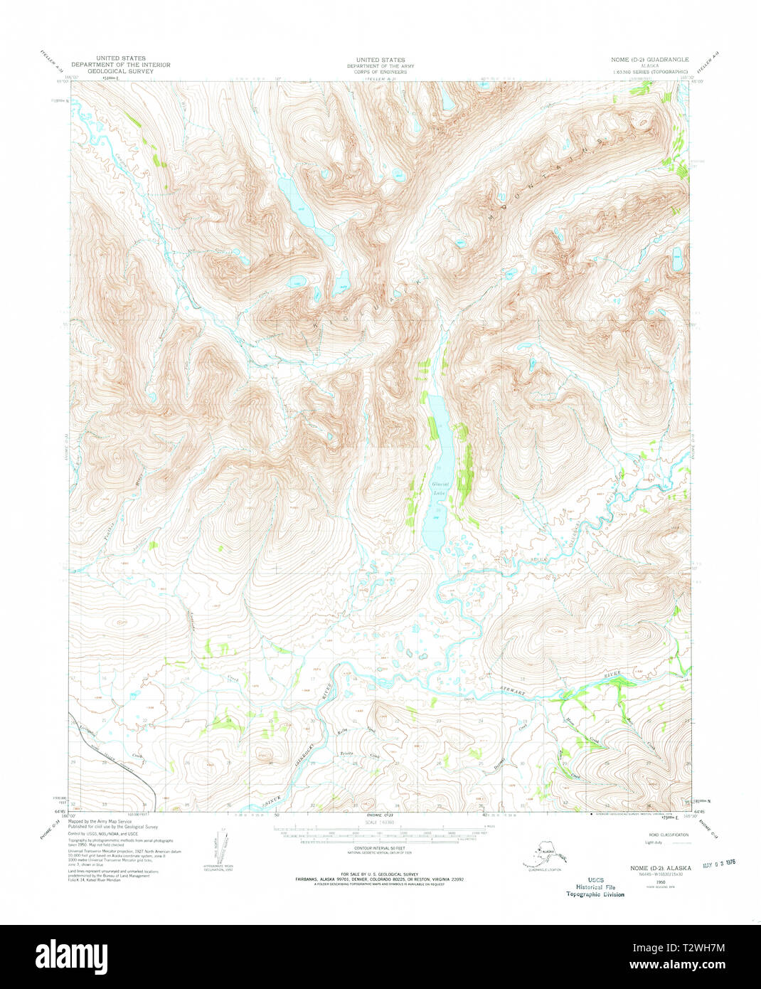 Nome, alaska Cut Out Stock Images & Pictures - Alamy