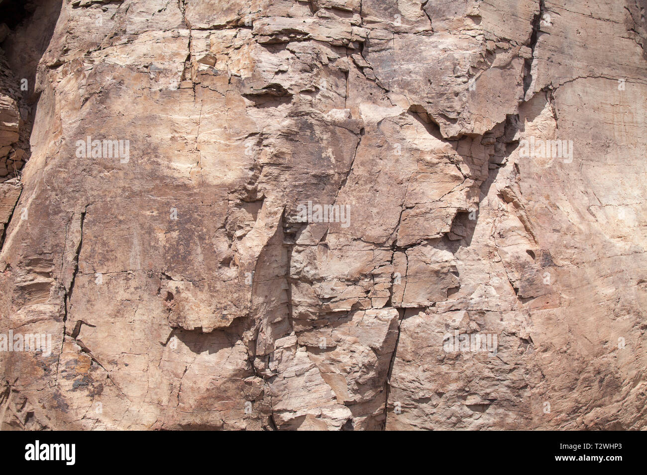 flat rock surface with many cracks natural background Stock Photo - Alamy