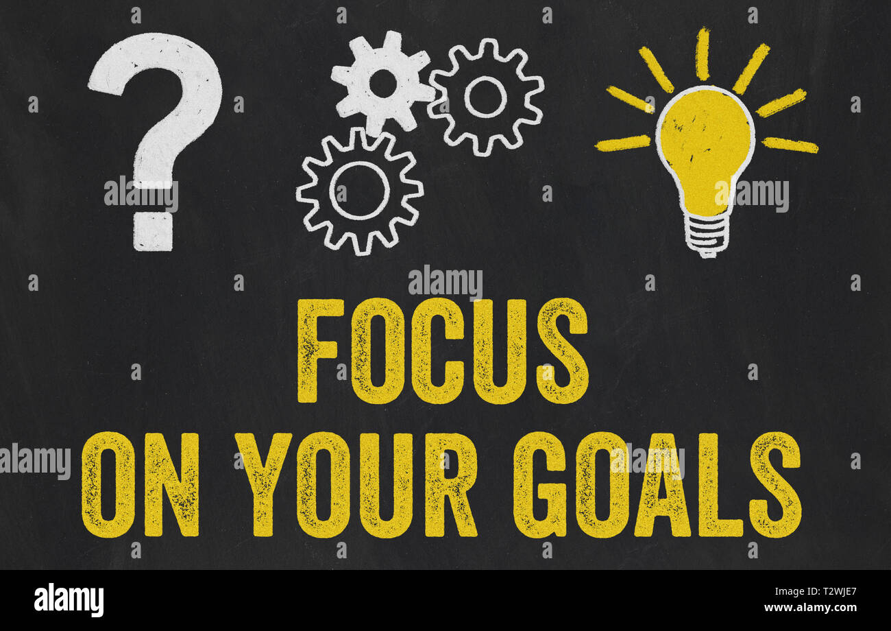 What are your goals question hi-res stock photography and images - Alamy
