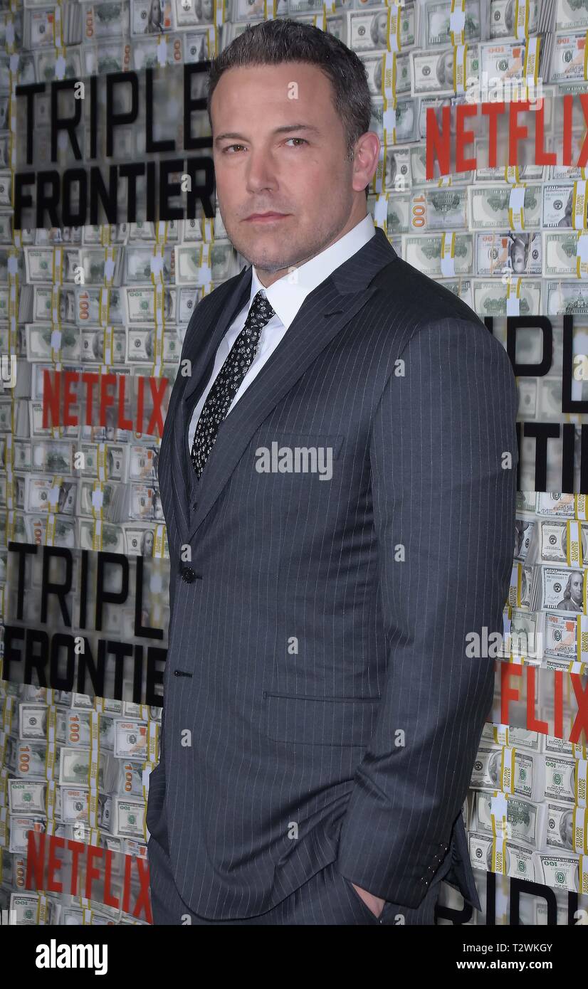 'Triple Frontier' World Premiere - Arrivals Featuring: Ben Affleck ...