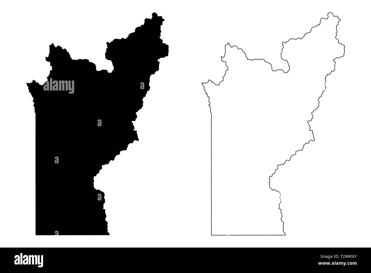 Trinity County, California (Counties in California, United States of ...