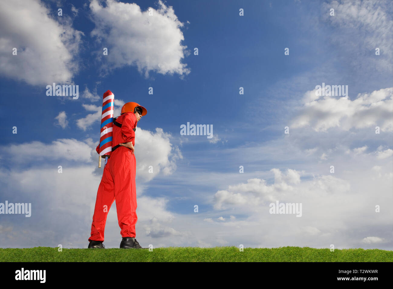 Rocket man hi-res stock photography and images - Alamy