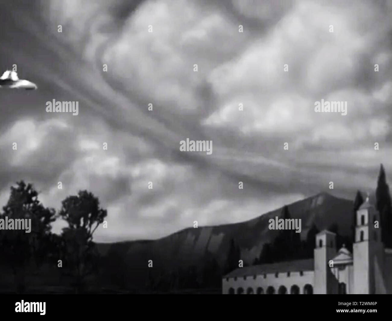 Screenshot of the Aliens from Plan 9 From outer Space Stock Photo - Alamy