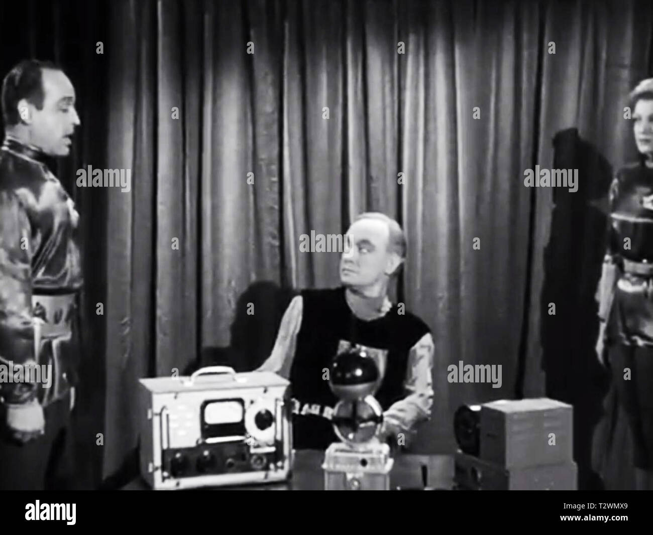 Screenshot of the Aliens from Plan 9 From outer Space Stock Photo - Alamy