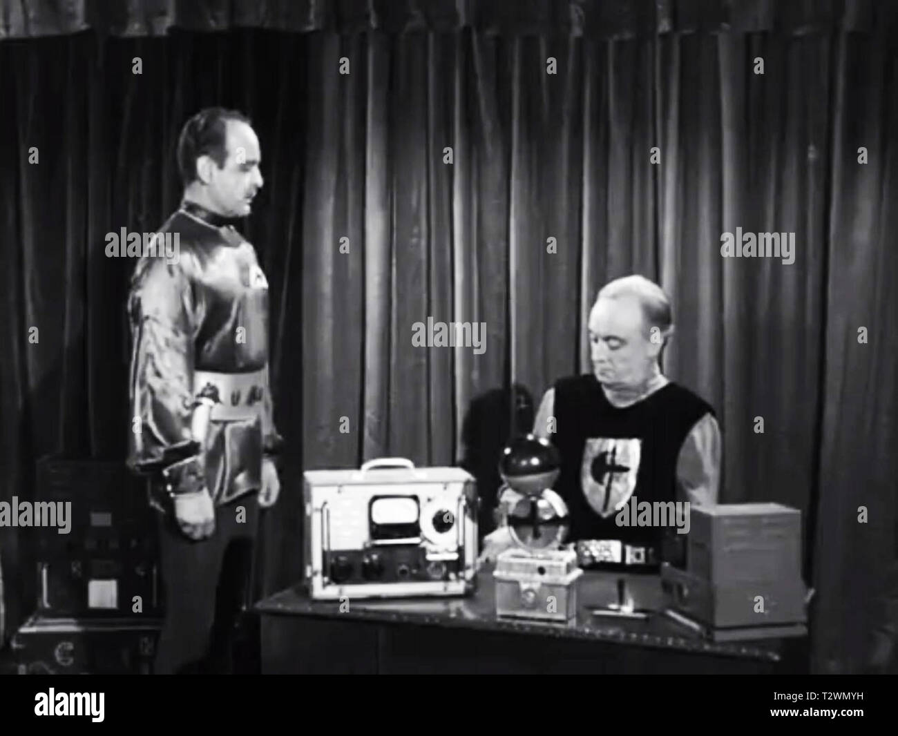 Screenshot of the Aliens from Plan 9 From outer Space Stock Photo - Alamy