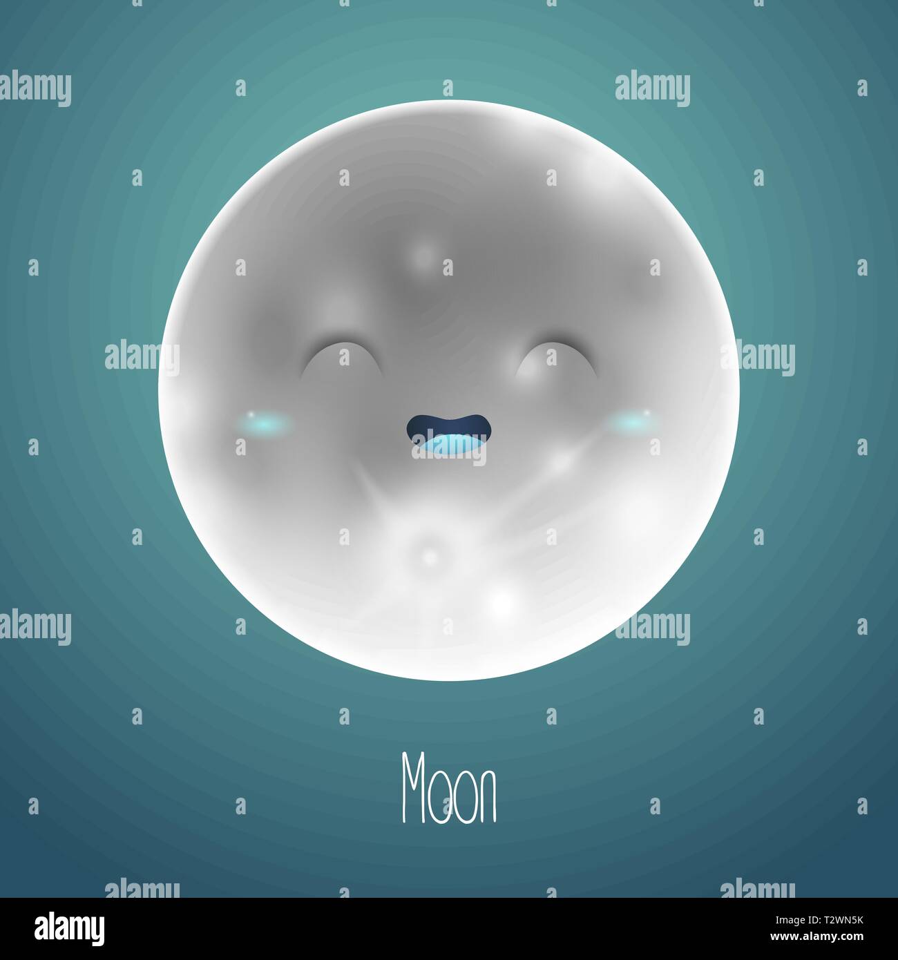 Funny Animated Moon