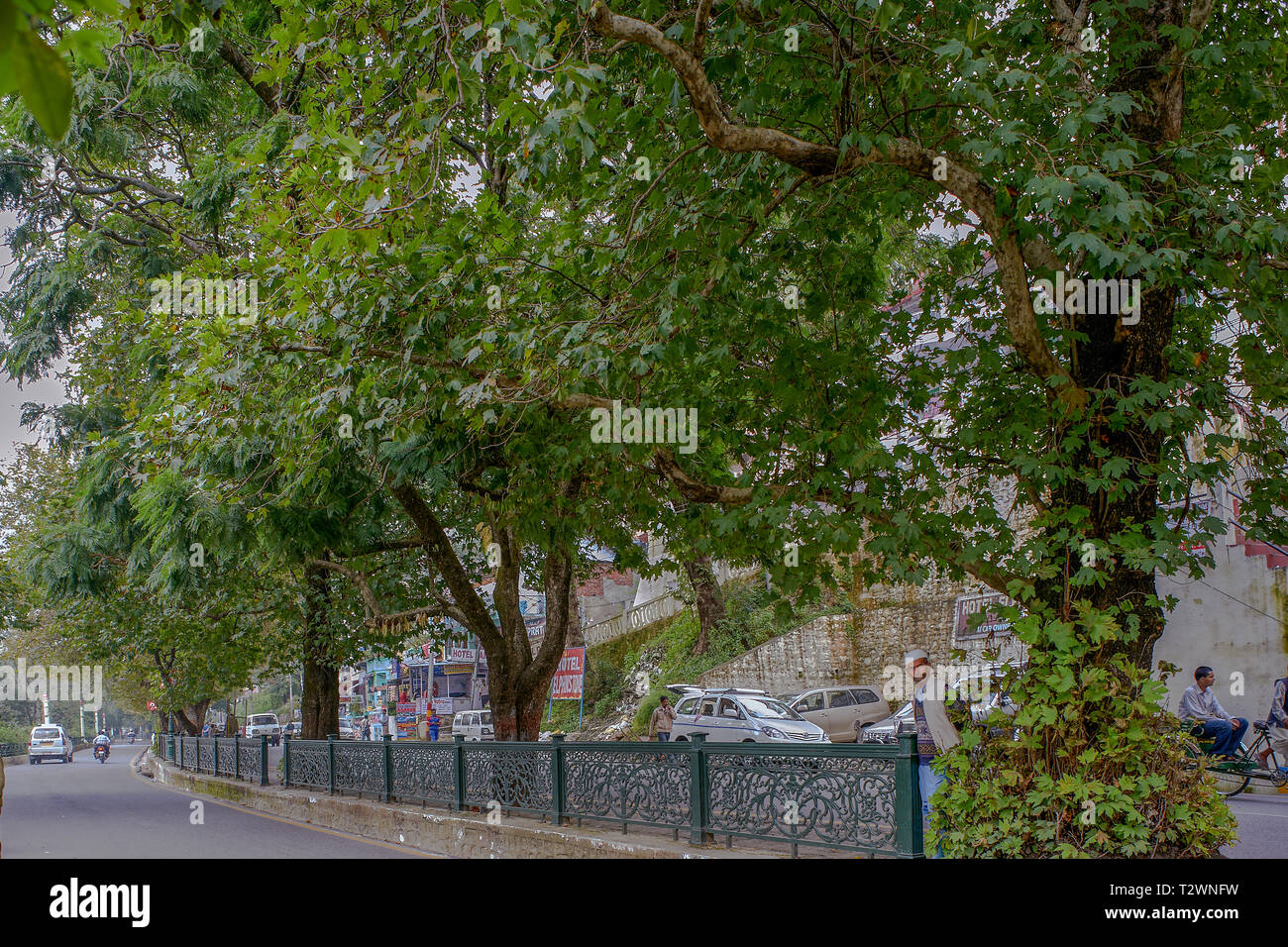 Nainital mall road hi-res stock photography and images - Alamy