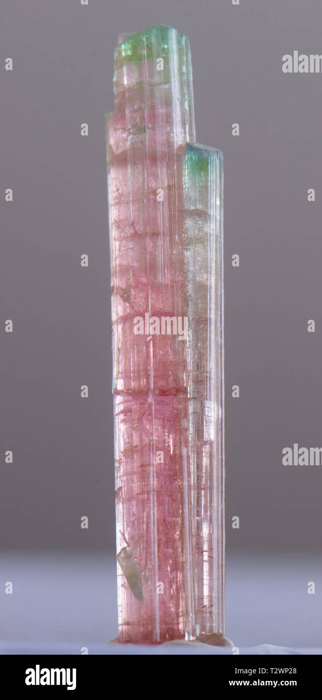 tourmaline stone rock mineral specimen geology gem Stock Photo - Alamy