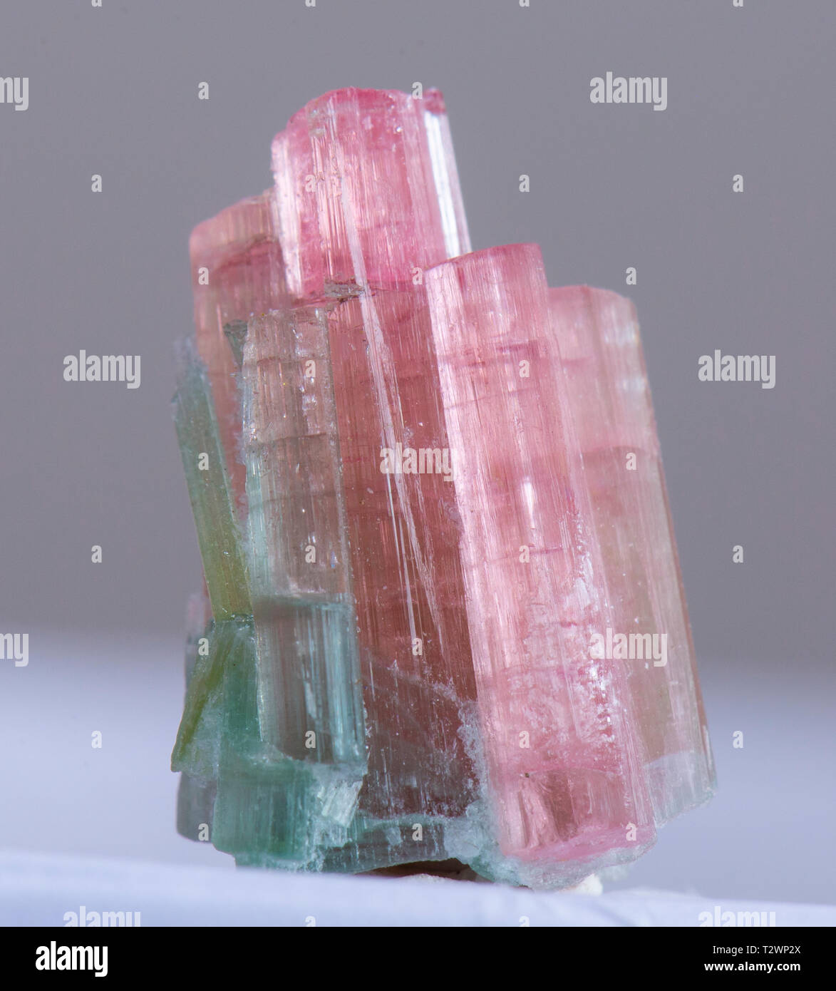 tourmaline stone rock mineral specimen geology gem Stock Photo - Alamy