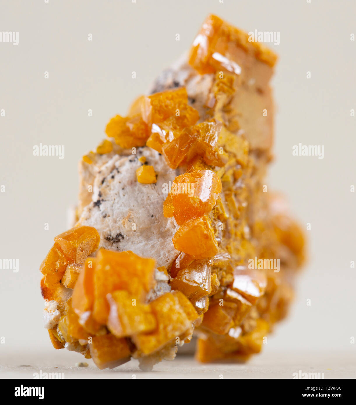 mineral specimen gem geology quartz Stock Photo - Alamy