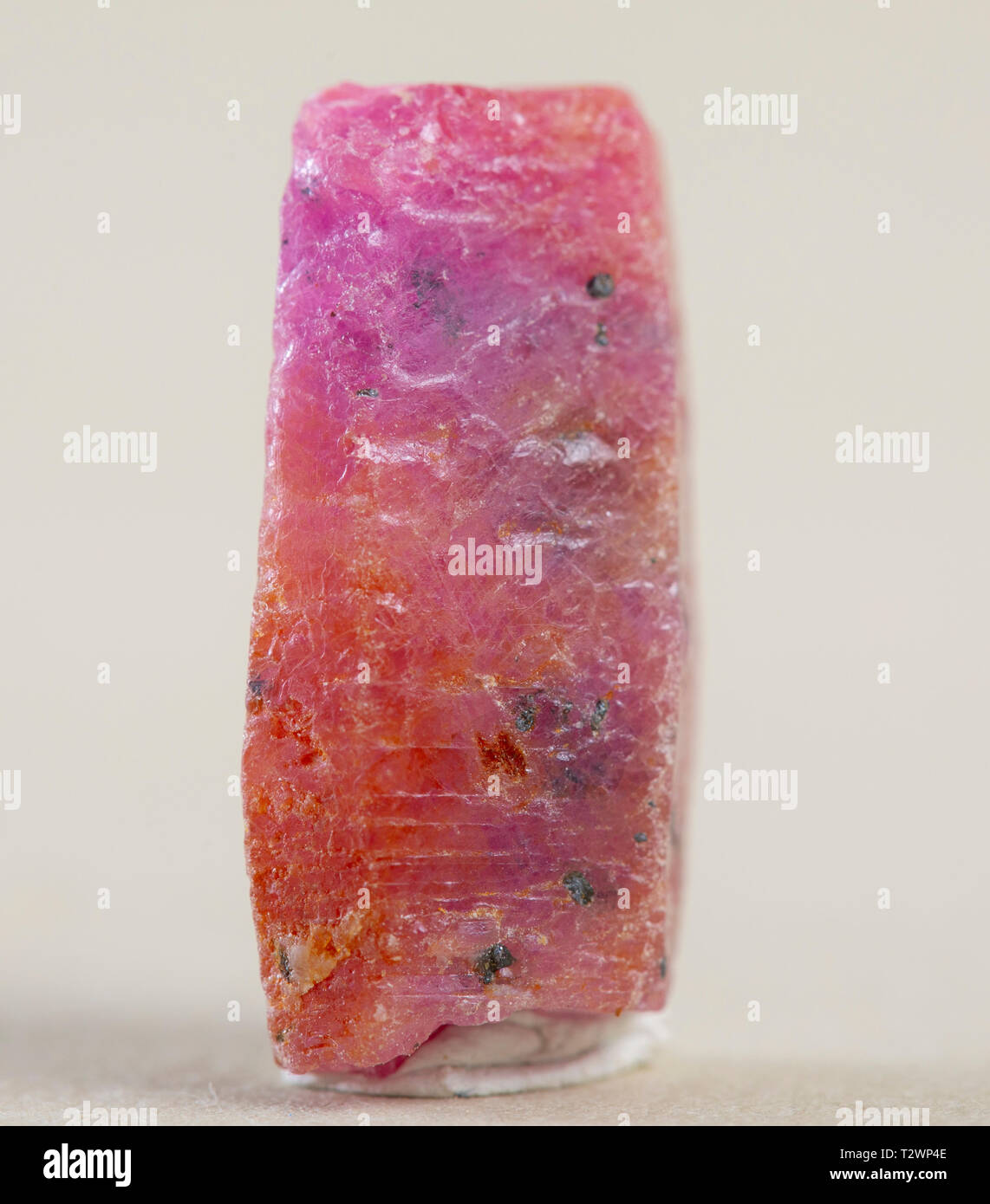 ruby mineral specimen Stock Photo - Alamy