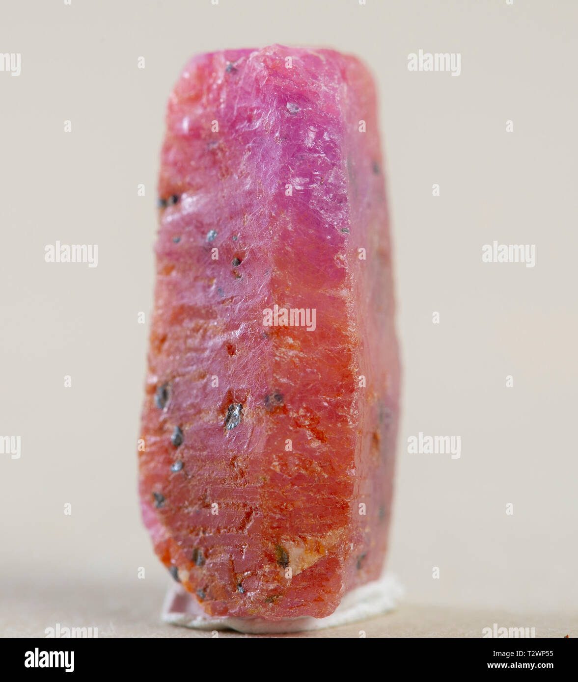 ruby mineral specimen Stock Photo - Alamy