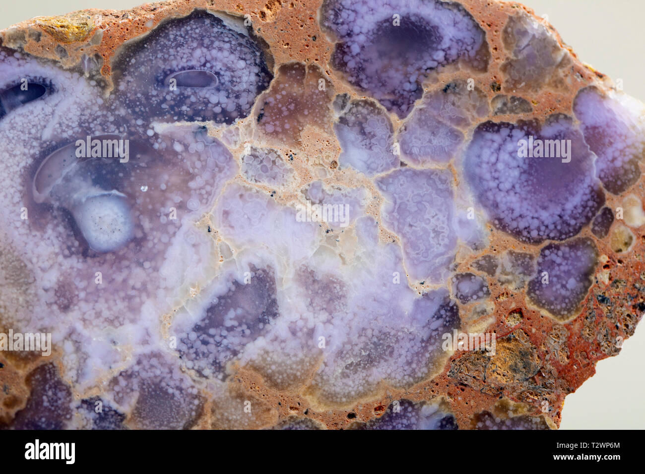 agate mineral specimen stone Stock Photo - Alamy