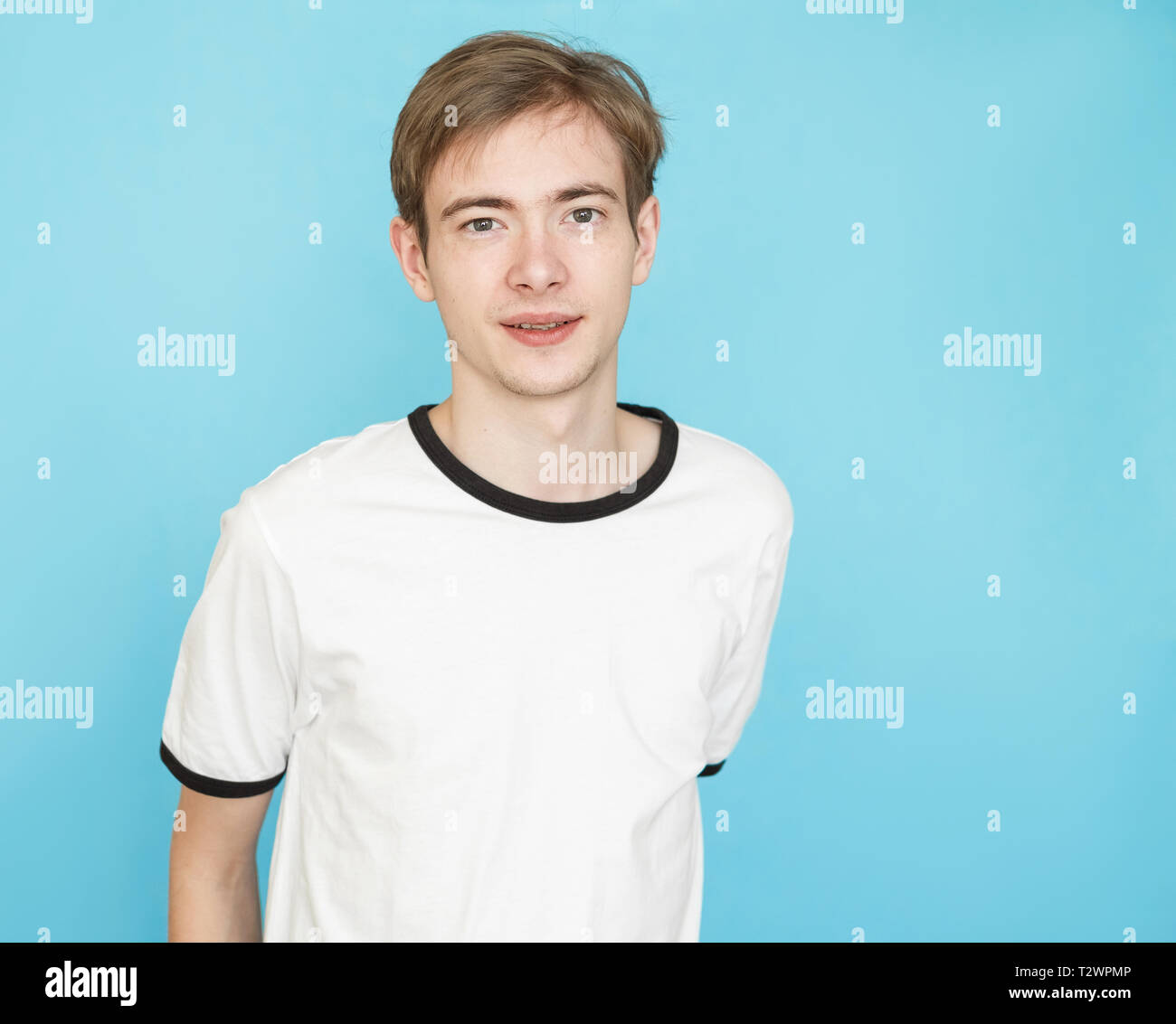 Funny male model studio hi-res stock photography and images - Alamy