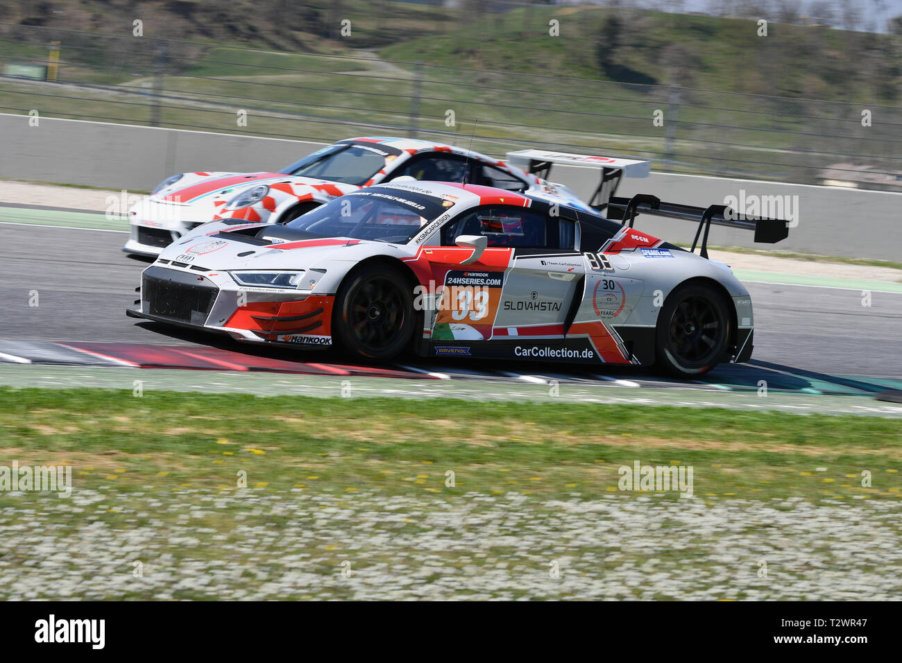 Italy - 29 March, 2019: Audi R8 LMS 2019 of Car Collection Motorsport ...