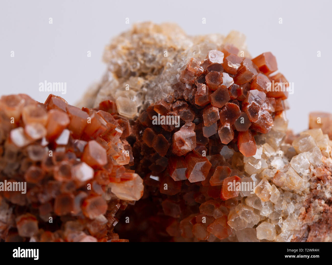 aragonite mineral specimen stone Stock Photo - Alamy