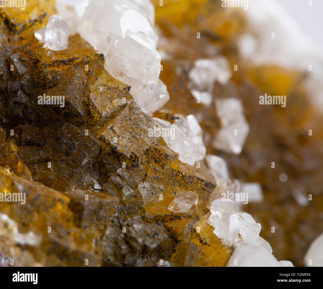 fluorite mineral specimen Stock Photo - Alamy