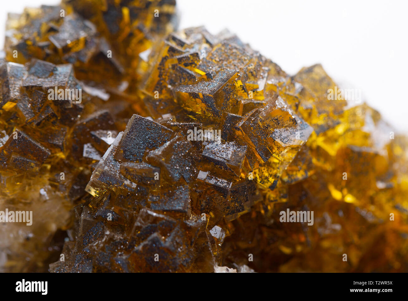 fluorite mineral specimen Stock Photo - Alamy