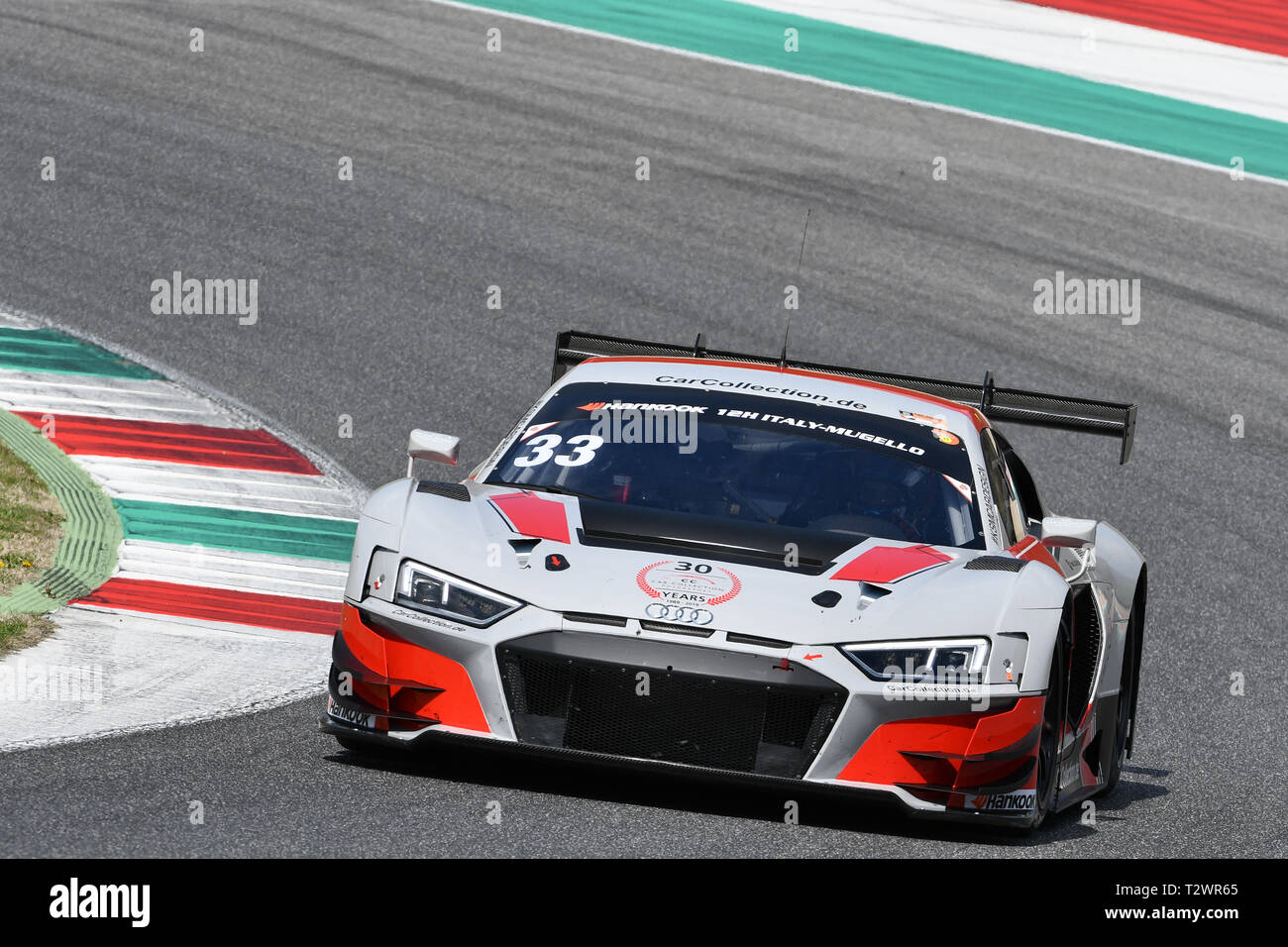 Italy - 29 March, 2019: Audi R8 LMS 2019 of Car Collection Motorsport ...