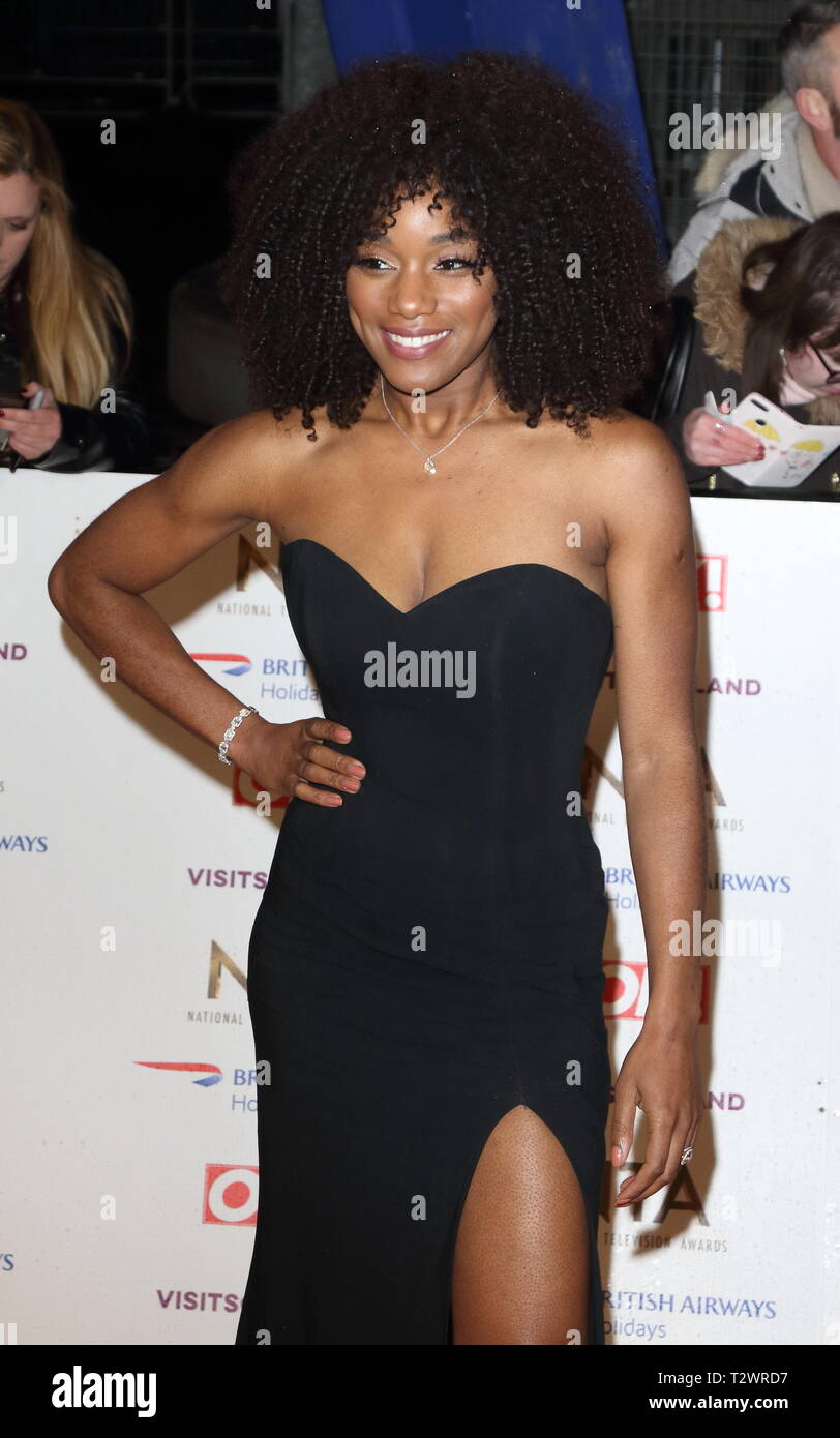 London, UK. Rachel Adedeji at National Television Awards at The O2 ...